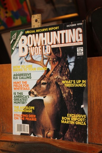 Vintage Hunting Magazine Sportsman's Bowhunting World October 1990 | eBay