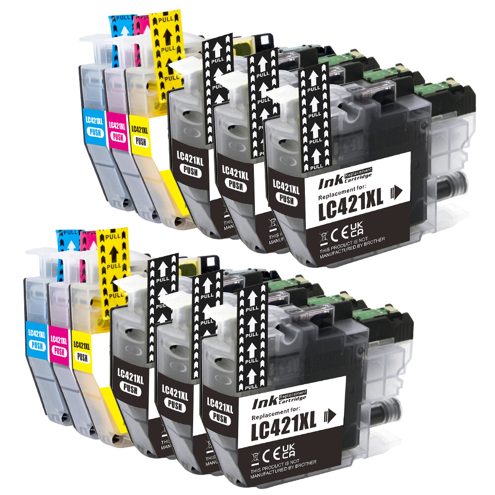 LC421 LC421XL Ink Cartridge For Brother MFC-J1010DW DCP-J1140DW DCP ...