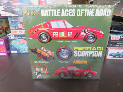 Aurora Battle Aces Of The Road Ferrari Scorpion 1/25 | eBay