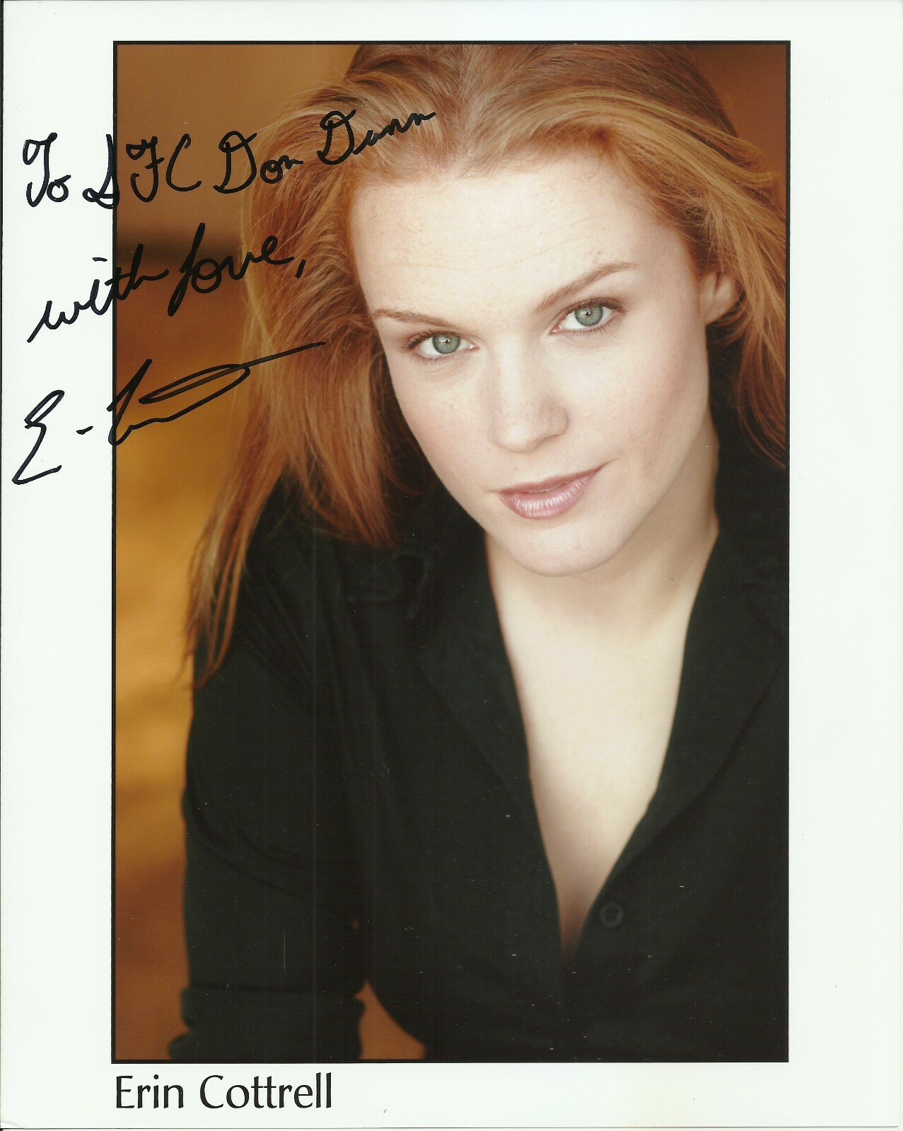 Erin Cottrell - Original Autographed 8x10 Signed Photo | eBay
