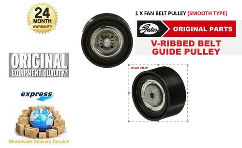 GATES FAN BELT GUIDE PULLEY for MERCEDES BENZ SPRINTER 3-t Box 216 CDI ...
