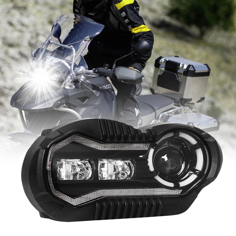 LED DRL Headlight For BMW R1200GS R 1200 GS 2004–2012 R1200GS ADV 2005 ...
