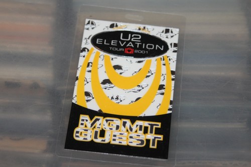 U2 - laminated backstage pass - FREE SHIPPING - #4 | eBay