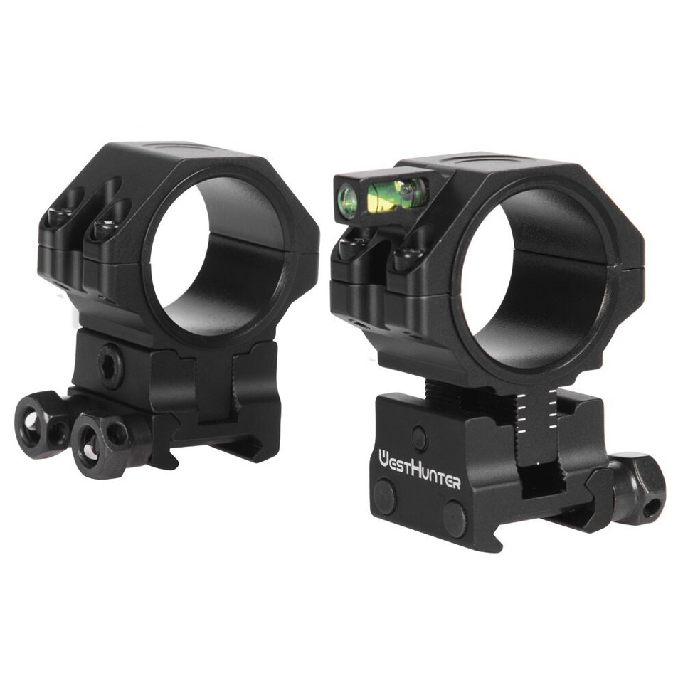 34mm 30mm 1" Universal Scope Mount Rings 20mm Picatinny Rail Adjustable ...