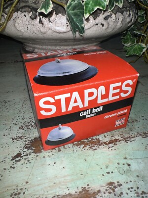 Staples Call Bell Chrome #10592-US FREE SHIPPING | eBay