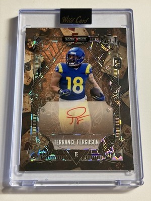 Terrance Ferguson 2025 Wild Card 5 Card Draw Rookie Ice Auto #d 2/2 ...
