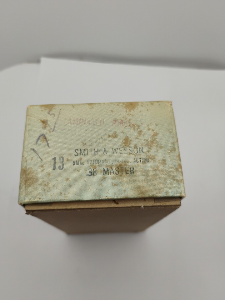 NOS Jay Scott Grips #13 Smith & Wesson 9mm 38 Master Laminated White | eBay