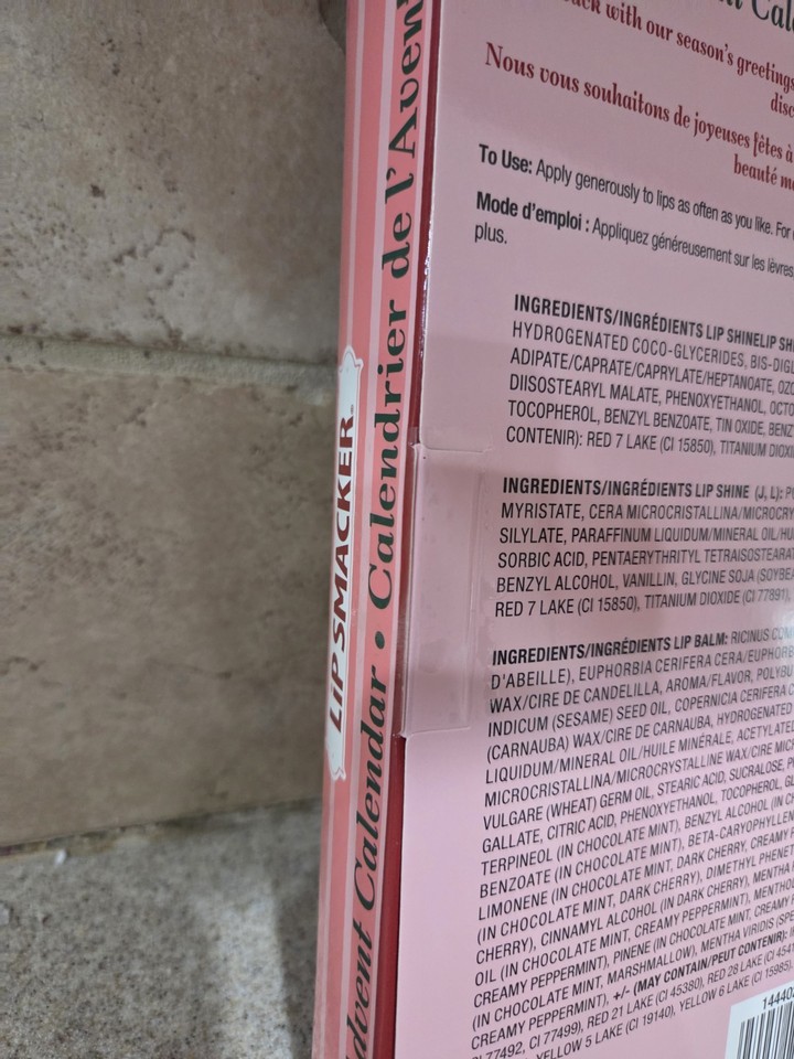 New Lip Smacker Hotel Adventure Advent Calendar - 12ctLip Smackin' Good ...