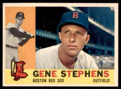 1960 Topps Gene Stephens Boston Red Sox #363 | eBay
