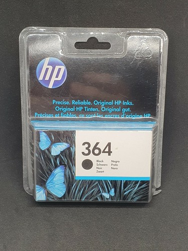 ⭐ Hewlett Packard HP ORIGINAL 364 BLACK INK Printer CARTRIDGE CB316EE ...