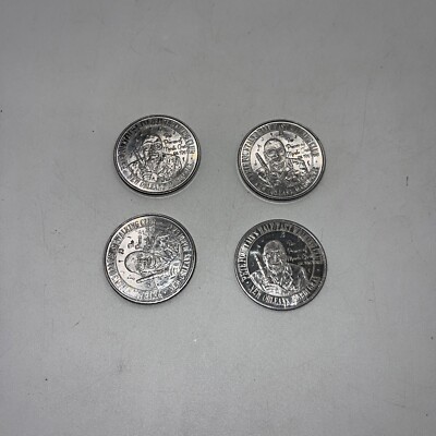 2021 and 2023 Pete fountains half fast walking club doubloons (4) Mardi ...