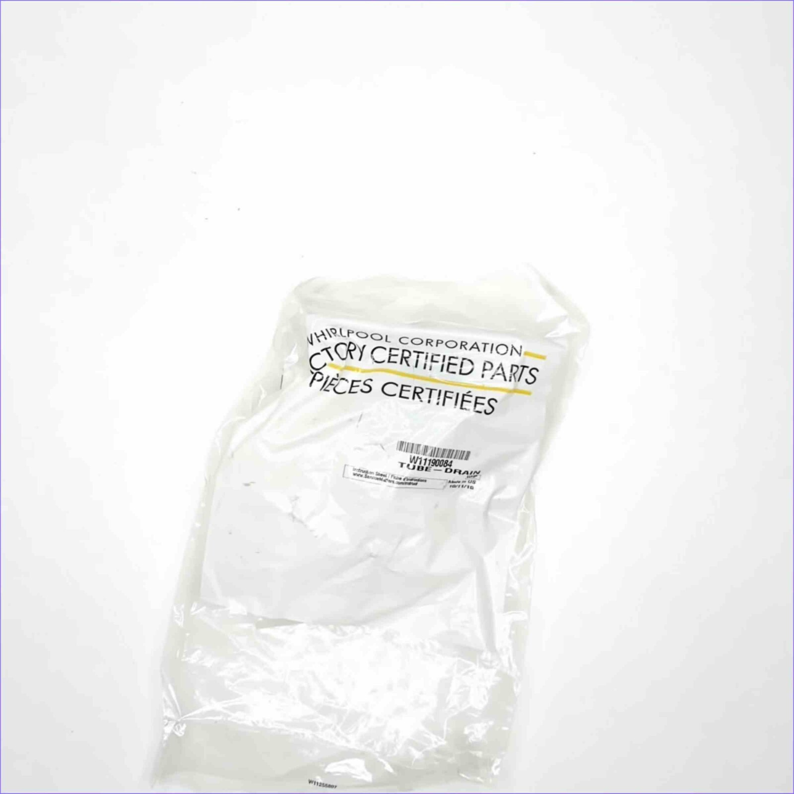 New Genuine OEM Whirlpool Refrigerator Drain Tube W11190084 | eBay