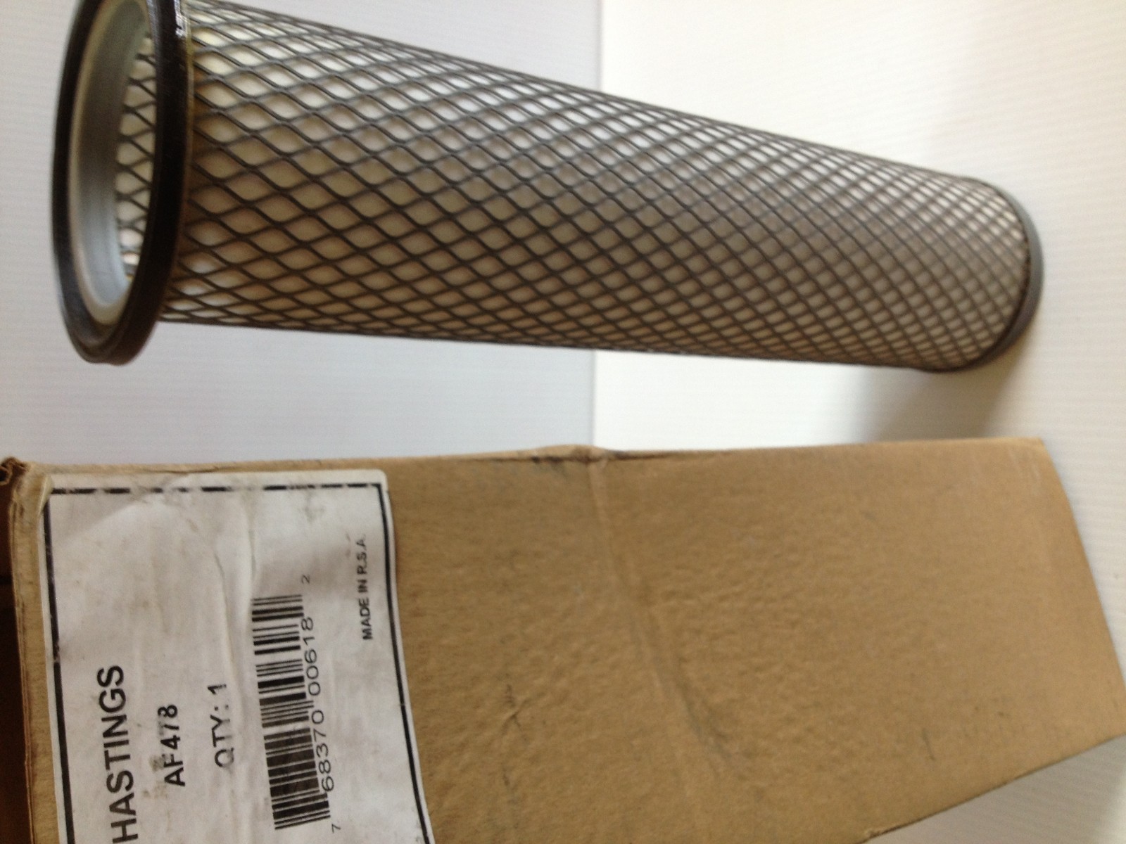 Hastings Filters AF478 felt media inner air filter | eBay