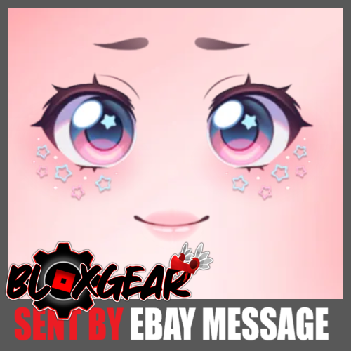 Roblox Starry Eyes Sparkling Face Game Item Code Sent Fast Via Ebay ...