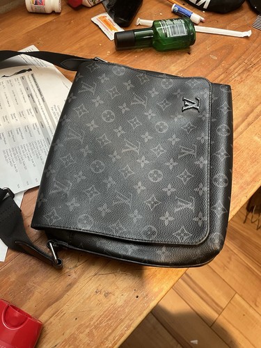 Louis Vision Eclipse District PM Bag Men’s ( Painted Over Lv,bc It Was ...