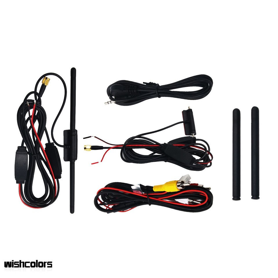 Dual Antenna DVB-T2 Digital TV Receiver Tuner HD Mobile Car TV Box USB ...