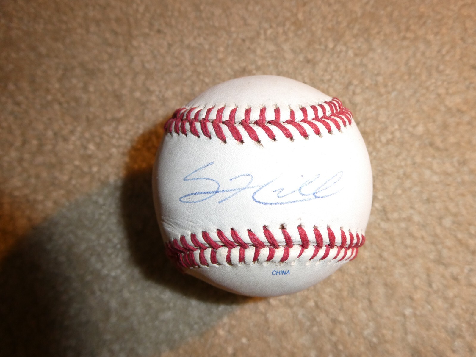 Unknown MLB Baseball Player Signed Rawlings Baseball #3 | eBay
