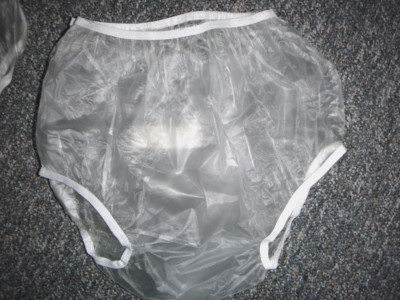 Lot of 3 Pair Adult XL Vinyl Plastic Pants Elastic Legs and Waist | eBay