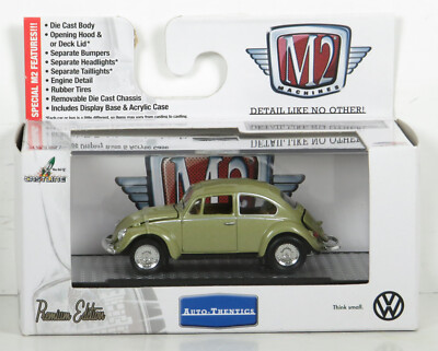 M2 Machines Auto Thentics 1967 VW Volkswagen Beetle Deluxe USA Model ...
