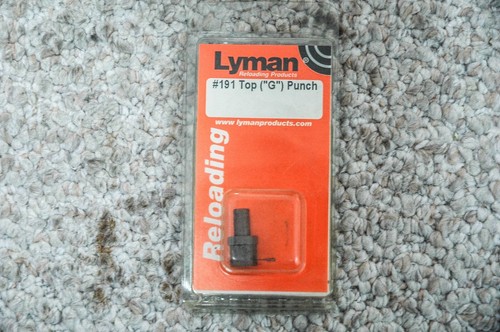 Lyman #191 Top G Punch | eBay