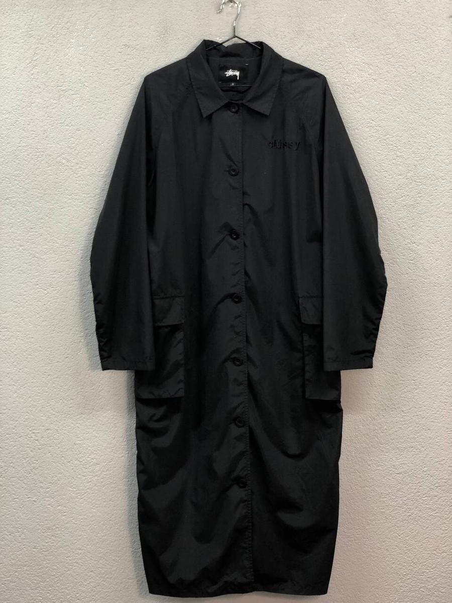 Stussy womens nylon trench coat Small | eBay Stussy womens nylon trench coat Small | eBay