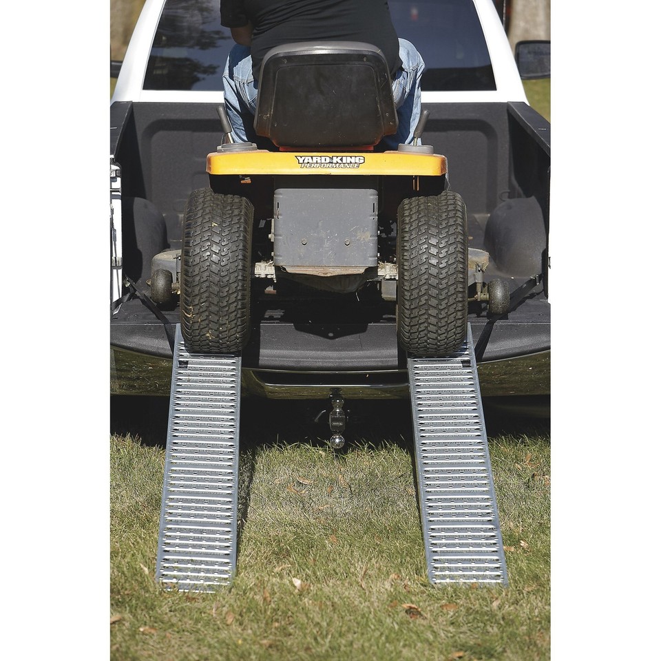 Ironton Non-Folding Steel Loading Ramp Set, 1000-Lb. Total Capacity ...