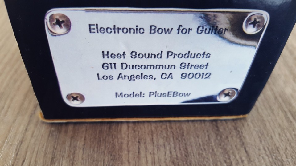 EBow Plus Handheld Electronic Bow For Guitar Or Bass Boxed Excellent - FREE POST | eBay UK