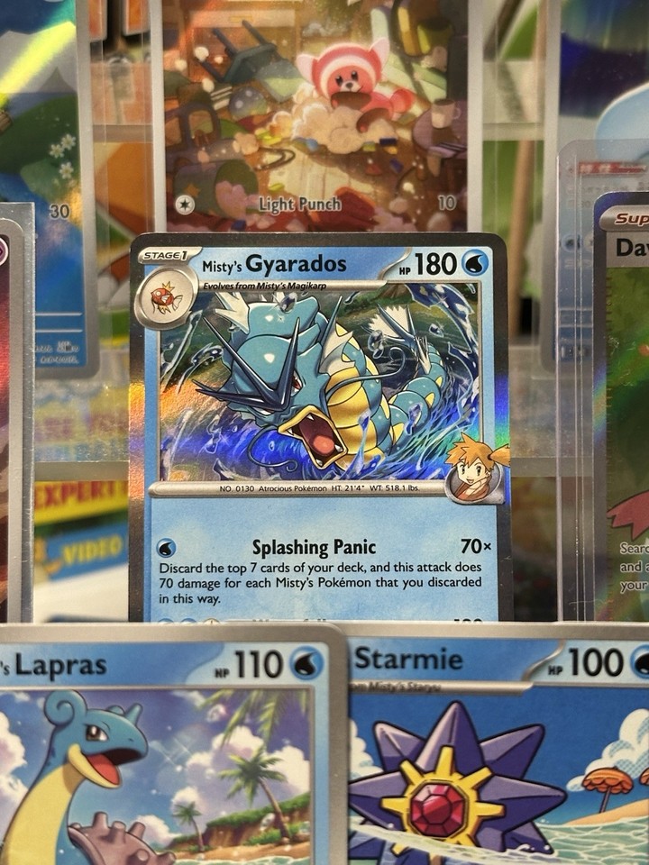 Pokémon TCG Misty’s Bundle with Misty’s Gyarados Holo Rare | eBay UK