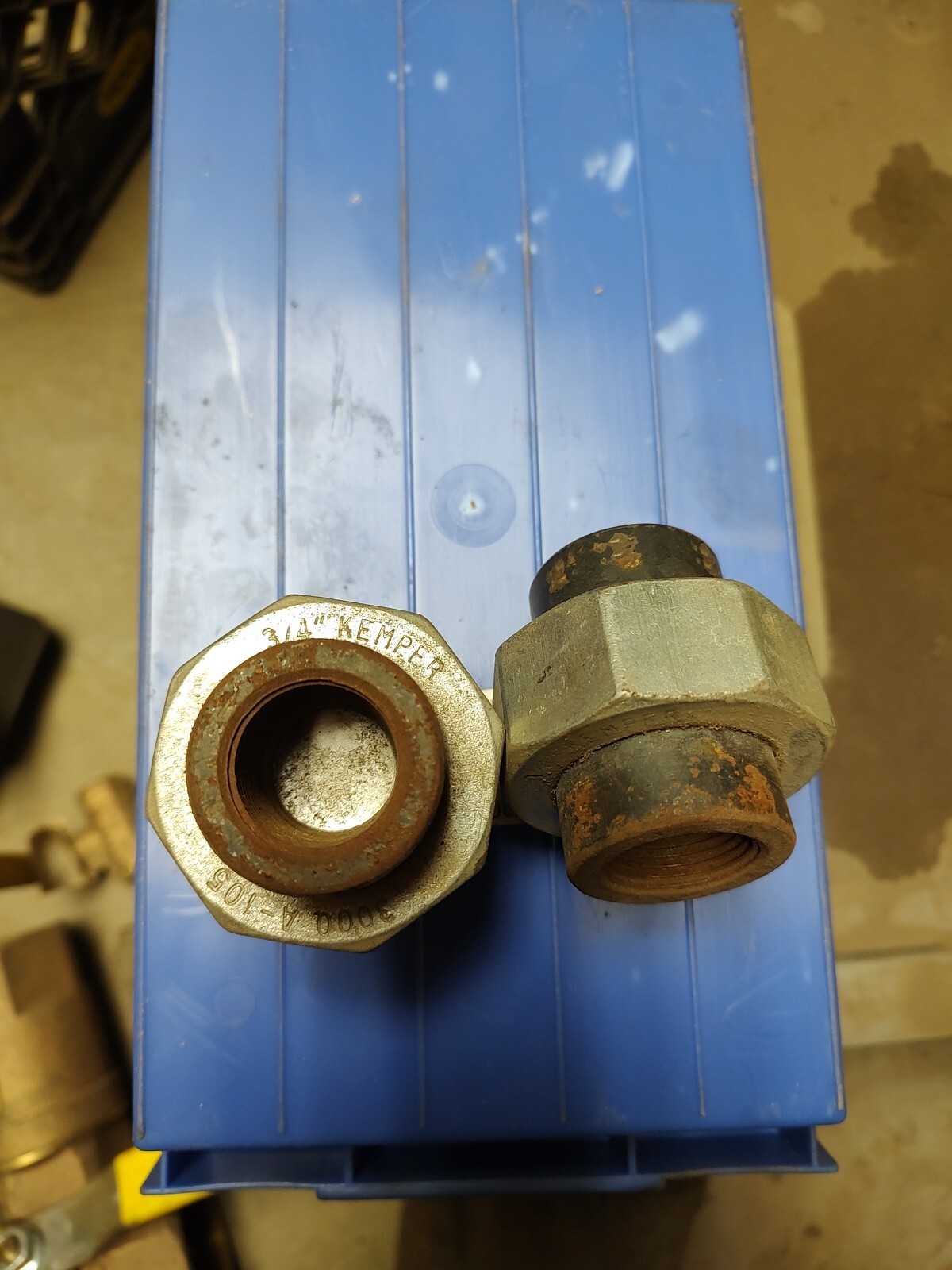 (2) KEMPER 3/4" A-105 FORGED STEEL ORIFICE UNION 3000psi | eBay