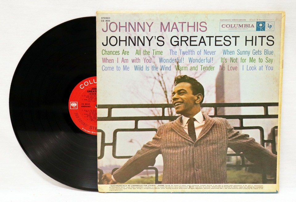 VINTAGE Johnny Mathis Greatest Hits LP Vinyl Record Album CS 8634 | eBay