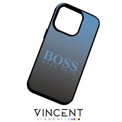 Cover Iphone, personalizzata HUGO BOSS, APPLE, Idea Regalo, STAMPA 4K ...