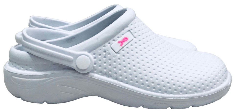 Medical Nurse Womens Comfortable Lightweight Slip Resistant Clogs Shoes ...