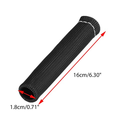8Pcs 2500° Spark Plug Wire Boots Protector Sleeve Heat Shield Cover For ...