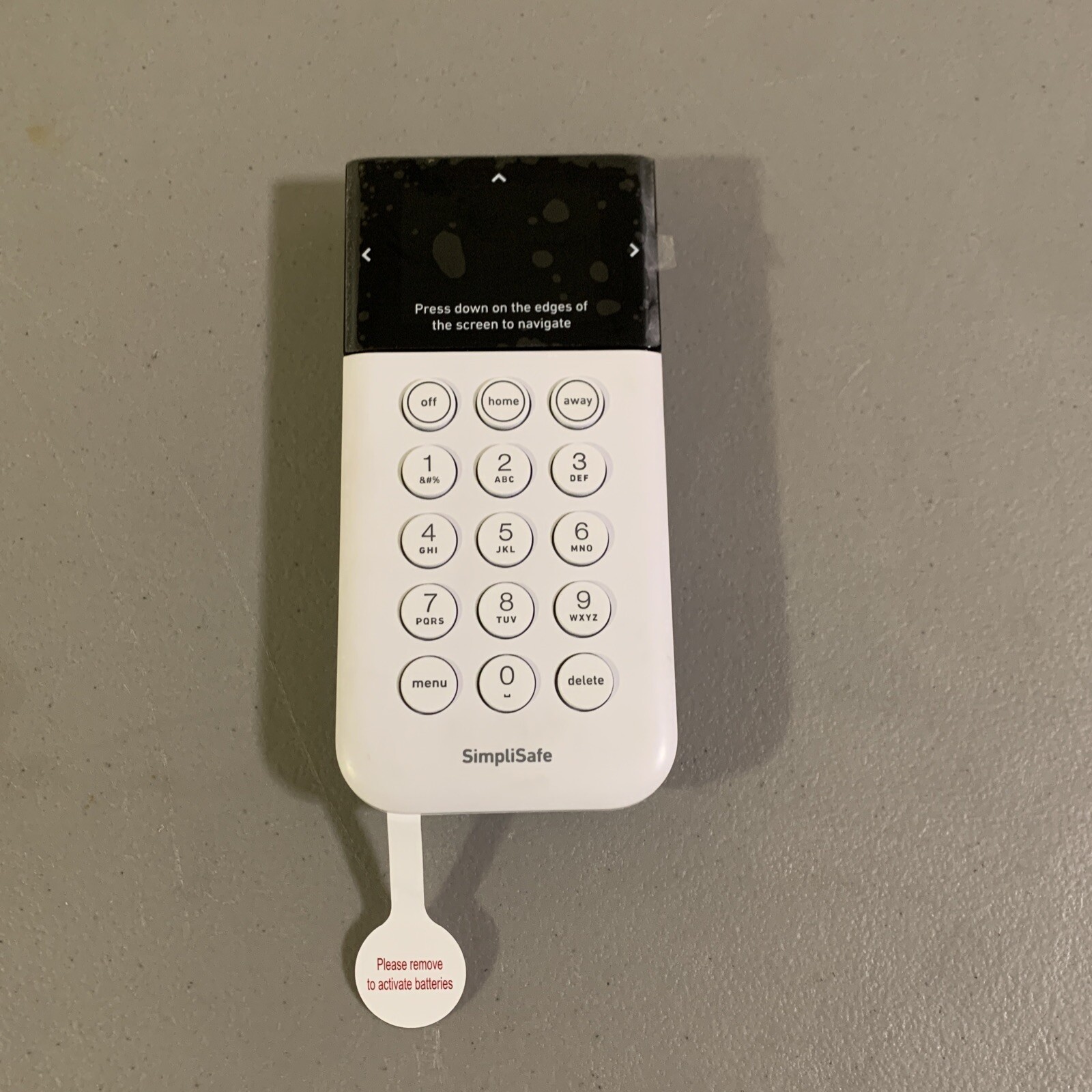 Simplisafe KP3W Wireless Keypad 3rd Generation - White | eBay