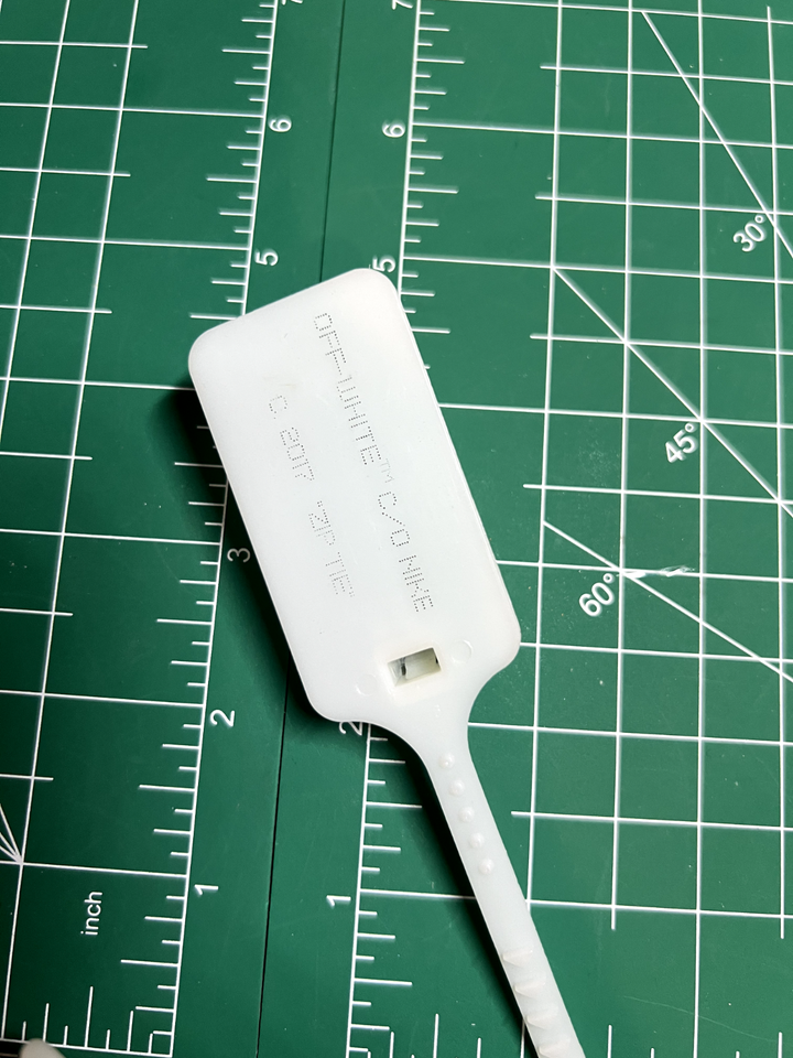 “The Ten” / "The Fifty" Off-White x Nike Zip Tie Tag Replacement | eBay