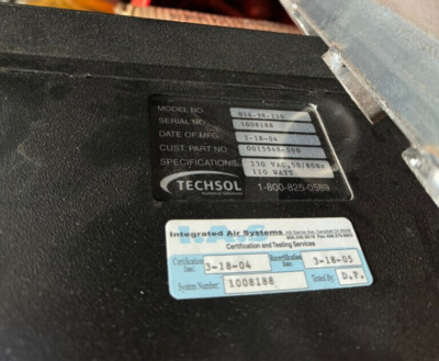 KLA-Tencor Metro Techsol 014-98-230 Fan Assy Unit TQ000060740 0015948 ...