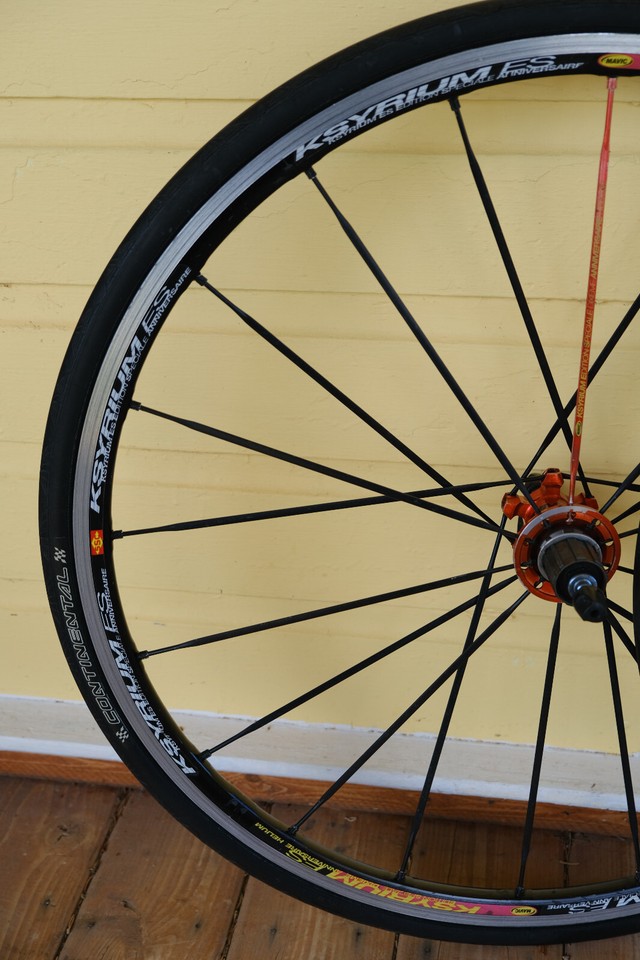 Mavic Ksyrium ES Helium Wheelset 700c Rim Brake 100/130mm Edition ...