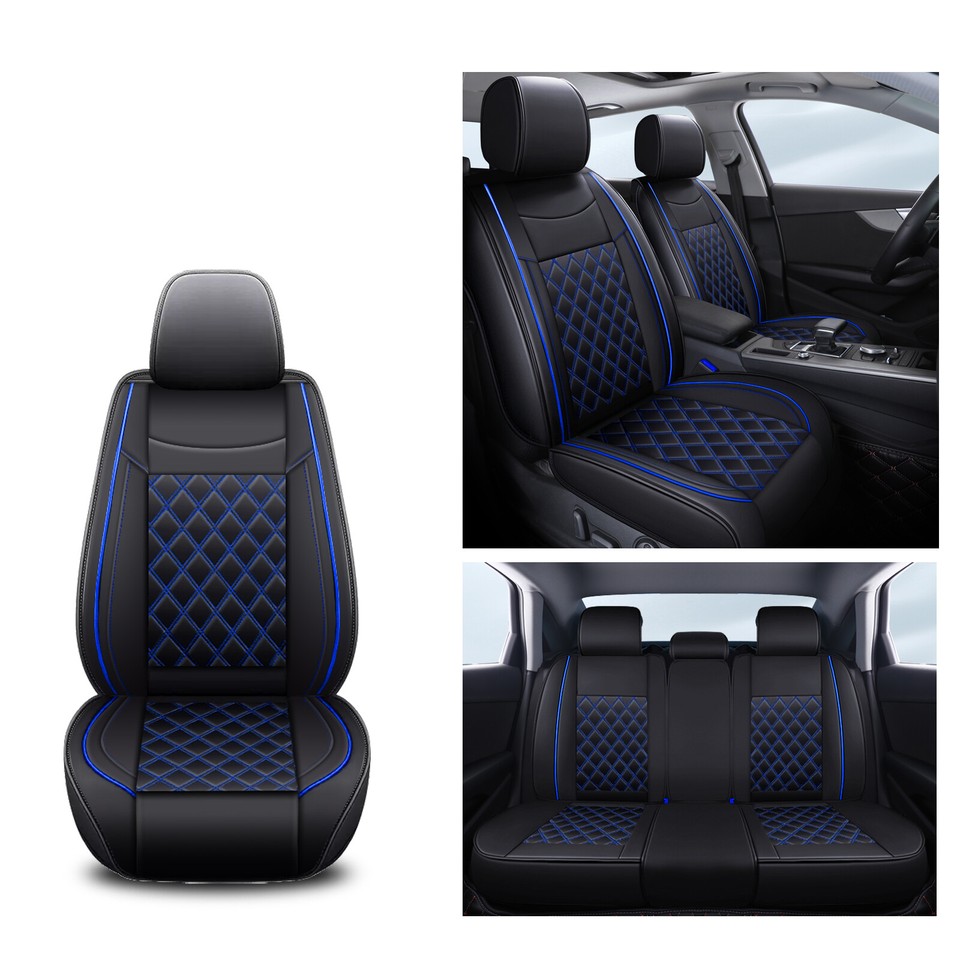 For Infiniti G35 G37 Q50 Q60 Sport Coupe PU Leather Full Set Car Seat ...