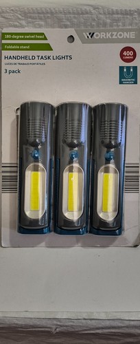 workzone Handheld task lights 3 pack 400 Lumens | eBay