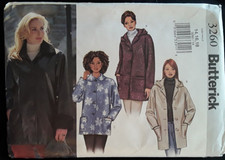 Butterick Vtg 5987 Misses Lined Cape Hood Loose Fit Maxi Cosplay L 16 ...