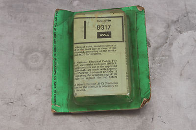 ASCO 8317 SOLENOID VALVE REPAIR PARTS KIT NEW | eBay