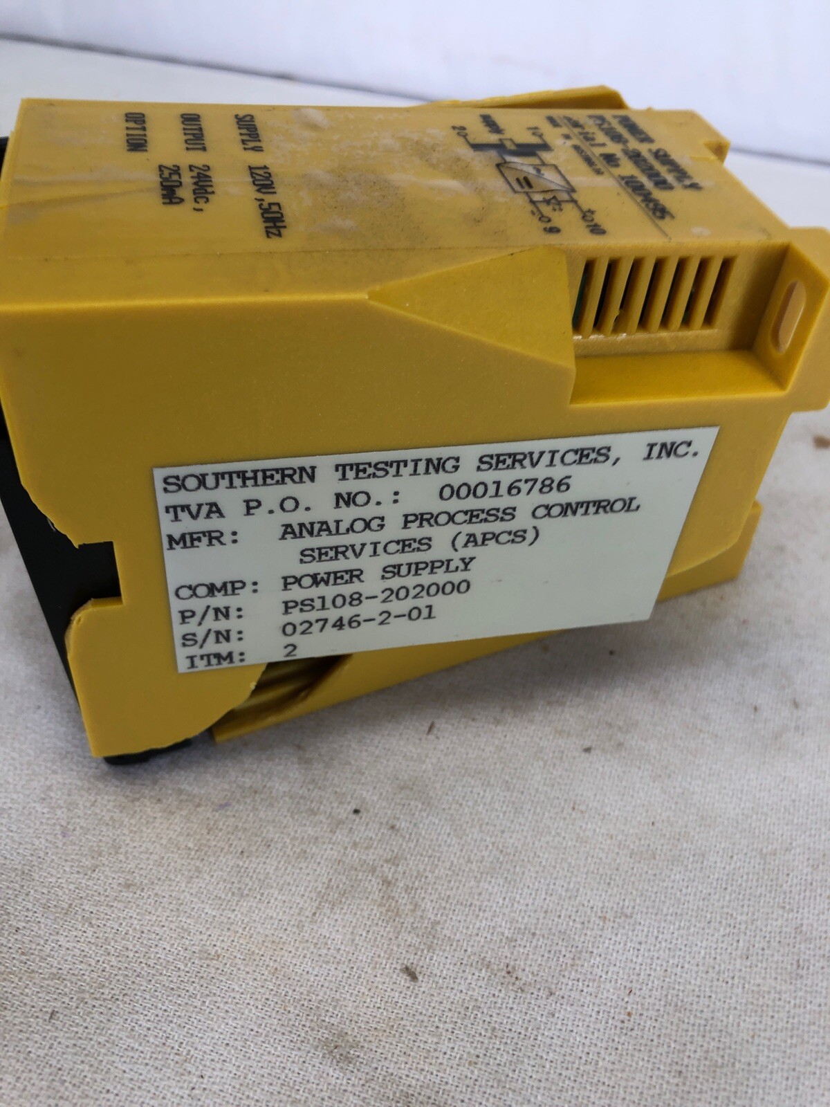 APCS Power Supply PS108-202000 with broken housing for Parts | eBay