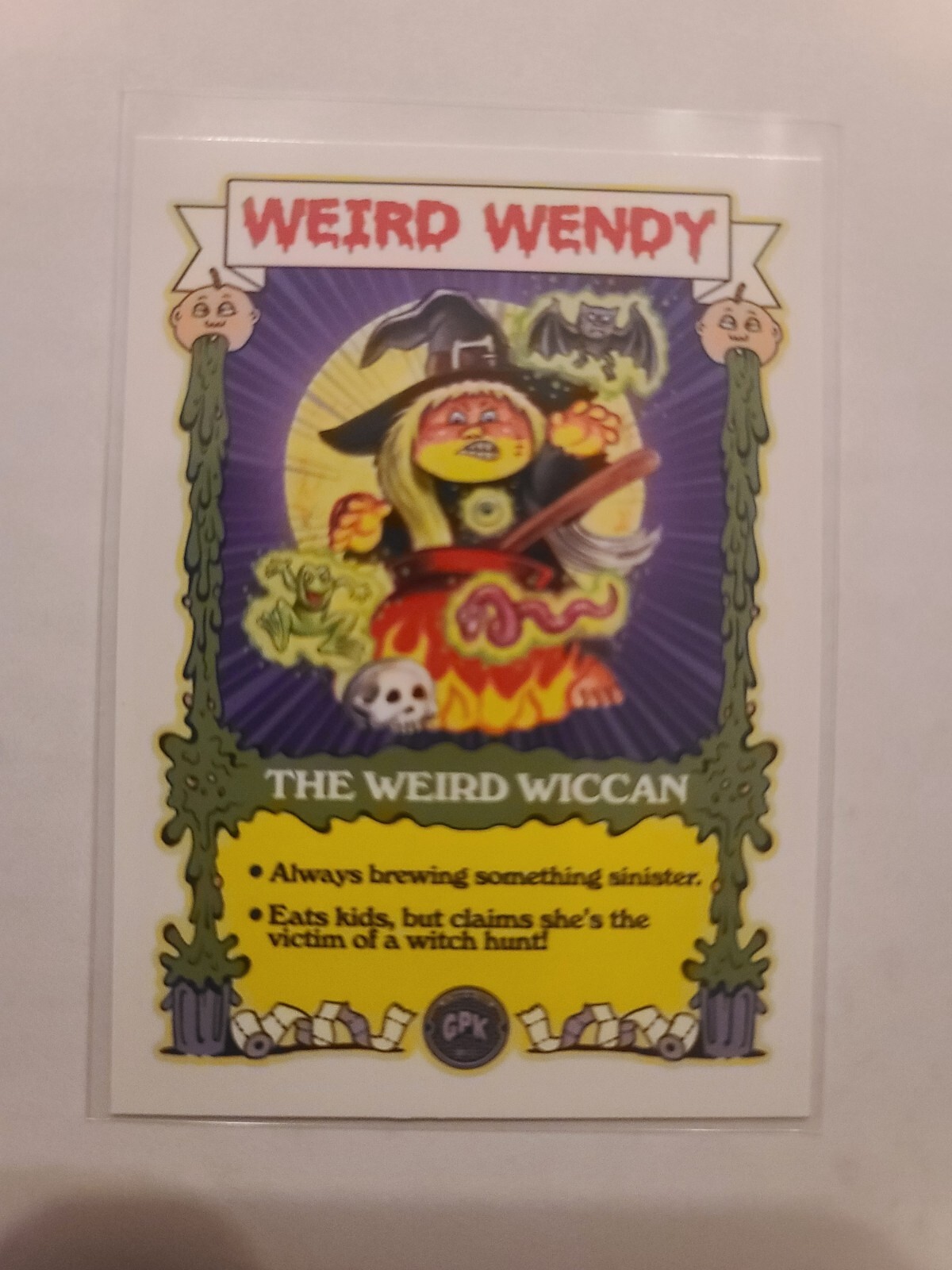 2024 GPK Kids at Play - TCG Insert TCG-6 Weird Wendy | eBay