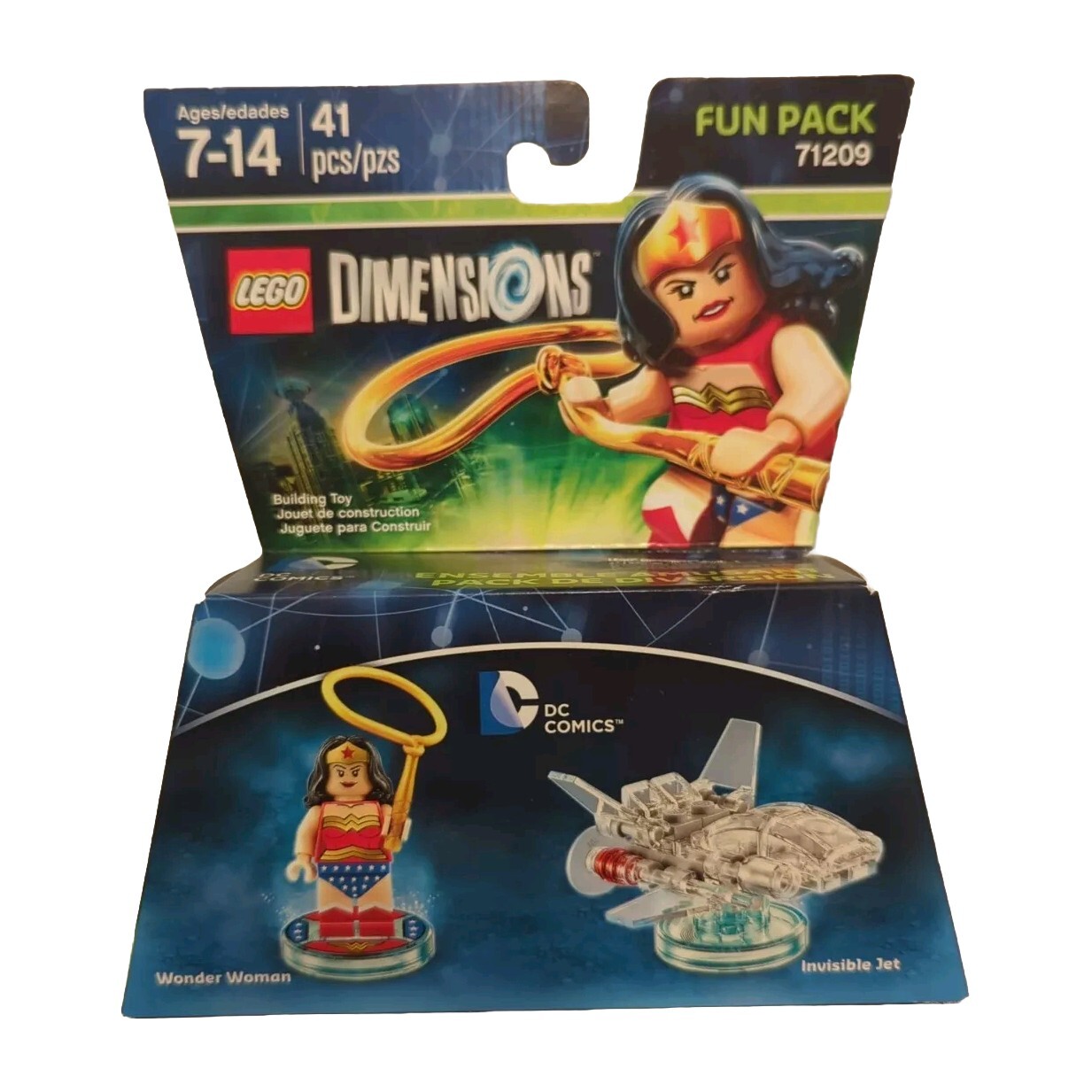 Lego Dimensions DC Comics 71209 WONDER WOMAN & INVISIBLE JET - New ...