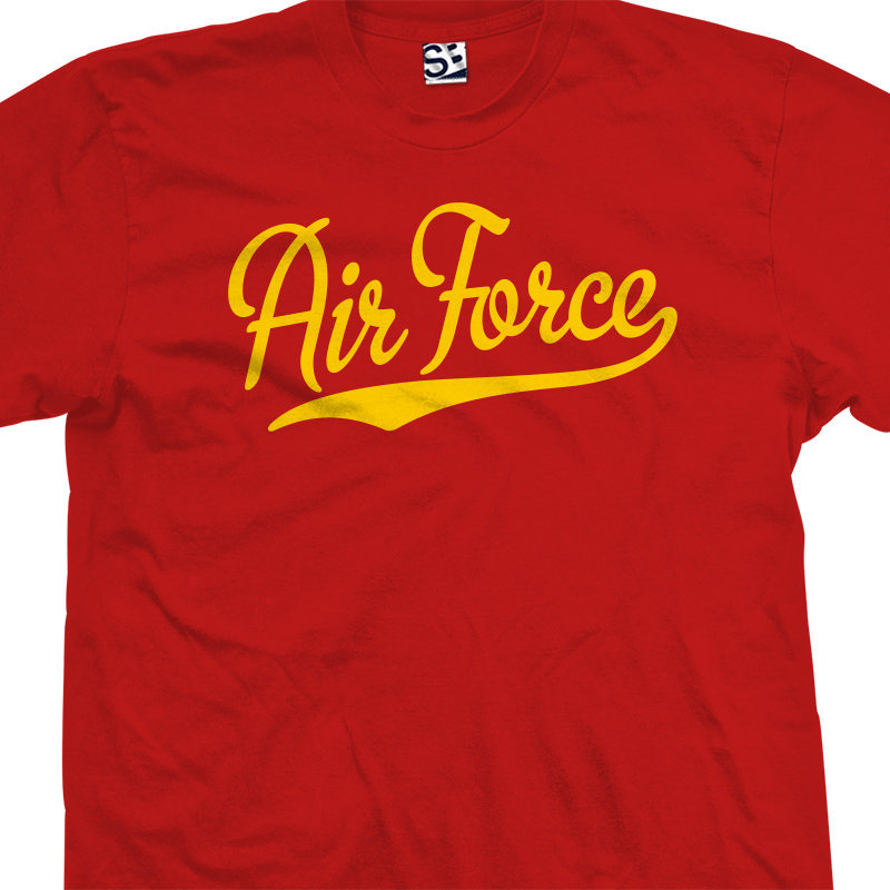 Air Force Script Tail Shirt | USA US Military Academy Unisex | eBay