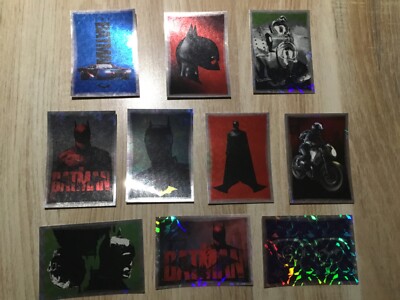 PANINI THE BATMAN COLLECTION 2022 MARVEL RARE LOT DE 10 STICKERS ...