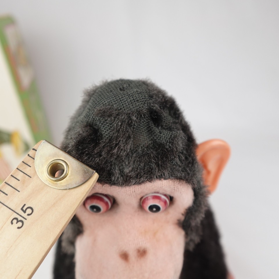 Vintage Daishin Musical Jolly Chimp Clapping Cymbal Monkey Box Working ...