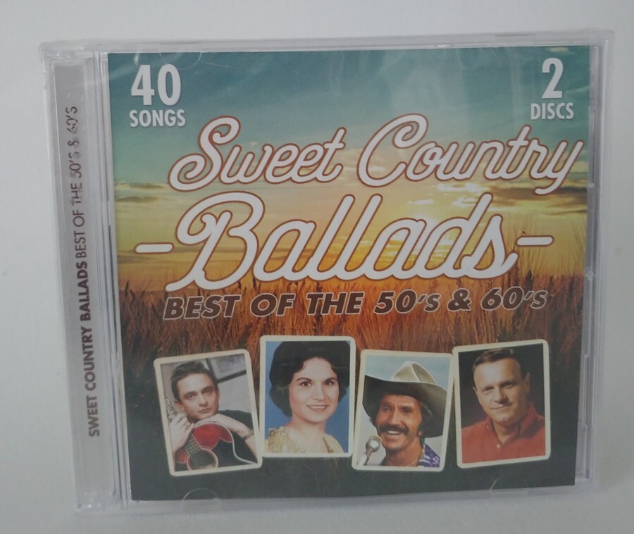 Sweet Country Ballads Best of the 50's & 60's CD, 2018 - 2CD 40 Songs ...