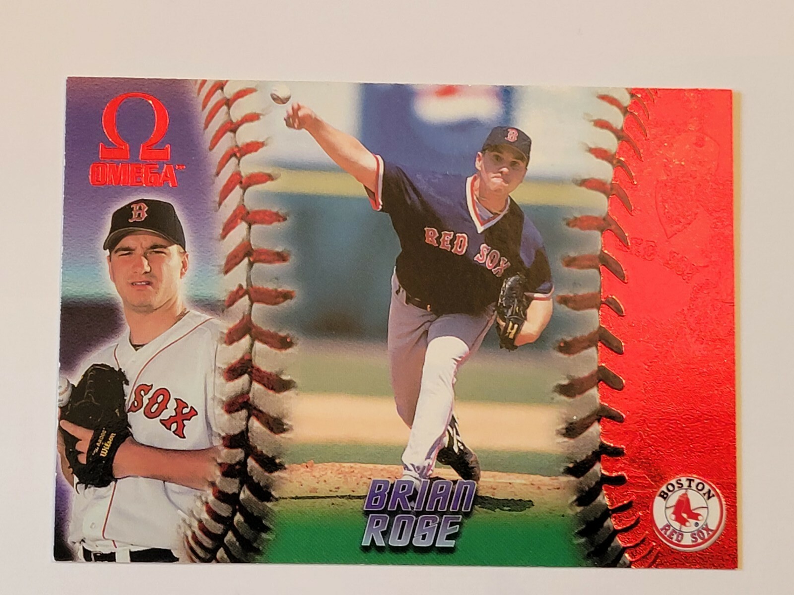 1998 Pacific Omega - Brian Rose #41 Red for sale online | eBay