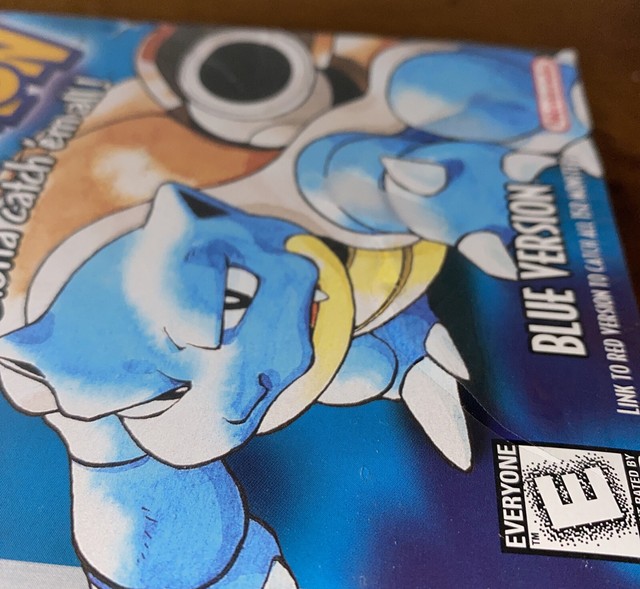 Pokemon Blue Version (Game Boy, 1998) for sale online | eBay